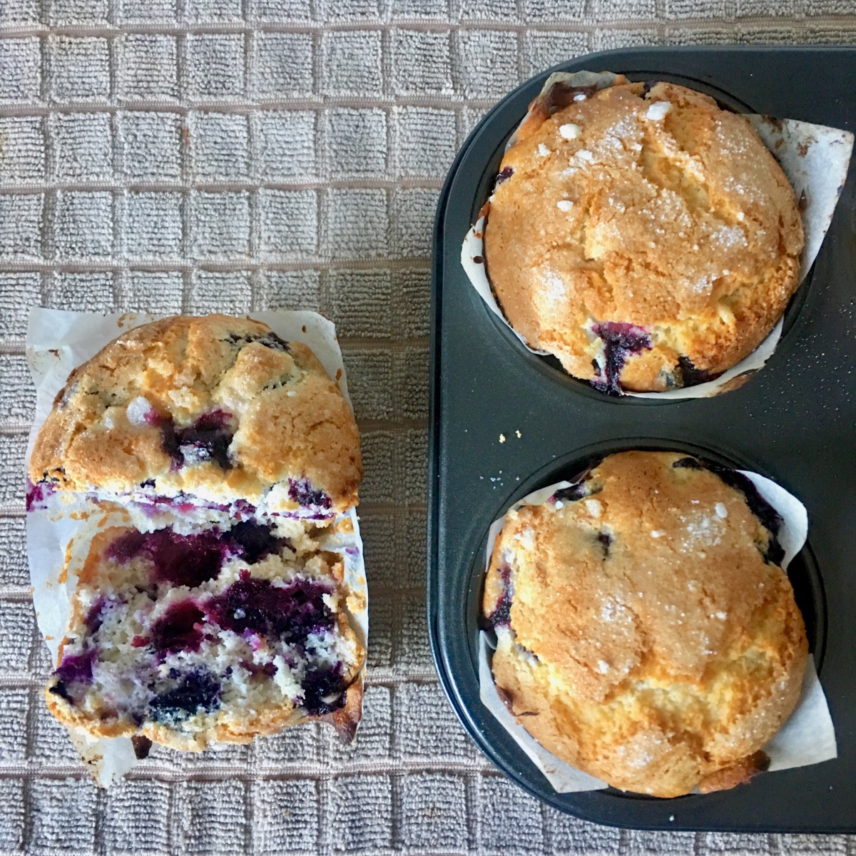 Bakery-Style Blueberry Muffins | Gluten-free – bonitappétit